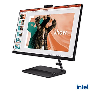 Lenovo 2023 IdeaCentre 3i 27" FHD IPS Touch All-in-One Computer 13th Intel 8-Core i5-13420H Iris Xe Graphics 32GB DDR4 2TB SSD WiFi AX RJ-45 Webcam HDMI Wireless KB&Mouse Windows 11 w/RE USB