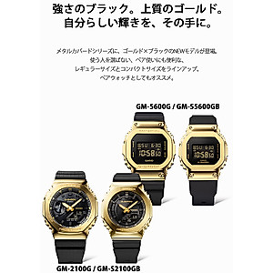CASIO GM-2100G-1A9JF [G-SHOCK black and gold model] Watch Shipped from Japan Aug 2022 Model