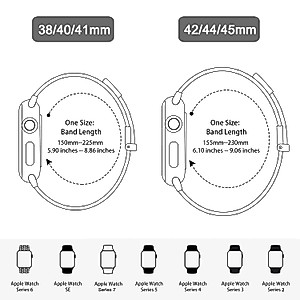 [2 PACK] Metal Stainless Steel Bands Compatible with Apple Watch Bands Series 8 7 6 5 4 3 2 1 SE 42mm 44mm 45mm, Mesh Loop Magnetic Milanese Strap for iWatch Bands (Black & Graphite)