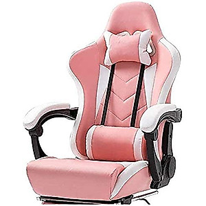 RILOOP Ergonomic Home Office Chair with Back Support, Adjustment Armrest, Executive Desk Chair with Reclining Adjustment, Adjustable Headrest, Padded Lumbar Support, Swivel Slidable Seat