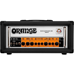 Orange Rockerverb 100 MKIII - 100-Watt 2-Channel Tube Head - Black