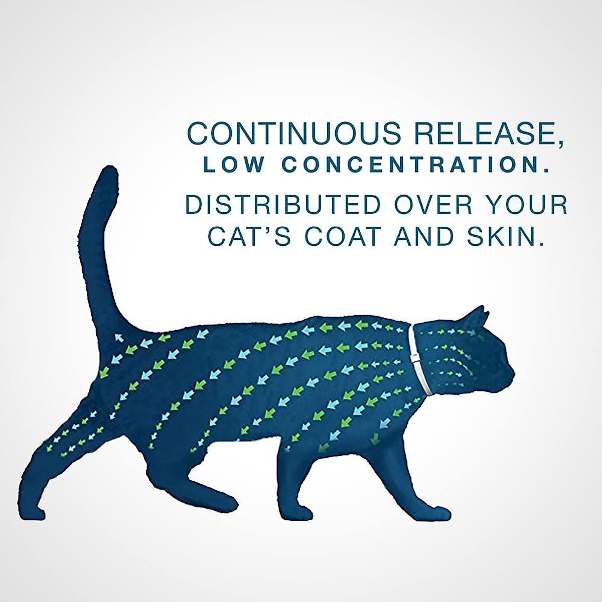 Bayer Seresto Flea and Tick Collar for Cat, all weights, 2 Pack With HS Pets Collapsible Pet Bowl