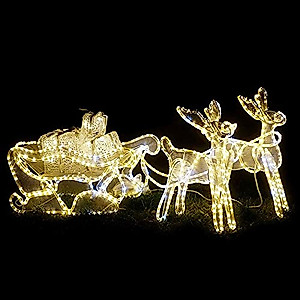 JMEXSUSS 120 LED 8 Modes Solar Powered Rope Lights,39.4ft Outdoor Solar Rope Lights,Waterproof PVC Tube Fairy Lights for Garden,Patio,Fence,Deck,Walks,Path(Warm White)