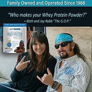 Jay Robb Whey Protein (Vanilla, 1.5 Pound)