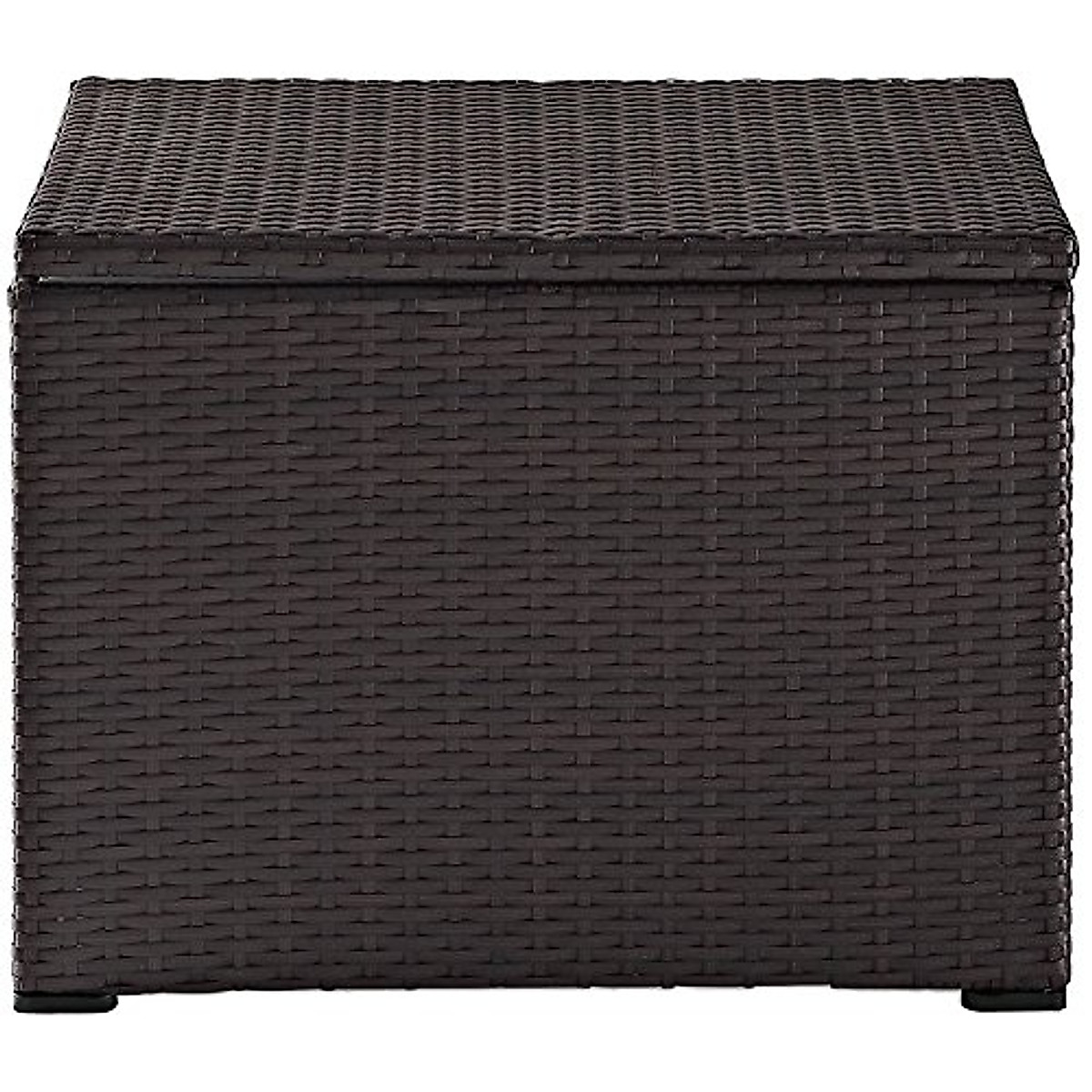 Crosley Furniture Palm Harbor Outdoor Wicker 60-Quart Cooler - Brown