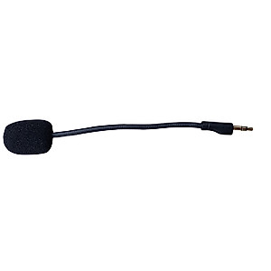 TNE Replacement Game Mic for Logitech G Pro X Detachable Microphone Boom for Logitech G Pro and G Pro X PS4 Pro PS5 Xbox One X Computer PC Gaming Headsets 3.5mm Jack Noise Cancelling