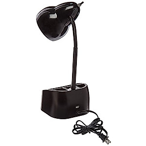 Globe Electric Company 12709 USB Desk Task Lamp, 10.63" x 6.3" x 6.69", Black