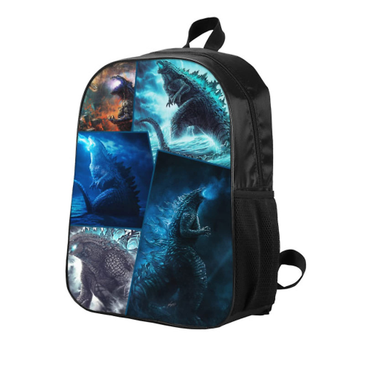 domiatty Personality Design Premium Material Durable 17" Lightweight Simple Backpack Boys Girls Shoulder Bags Large Capacity