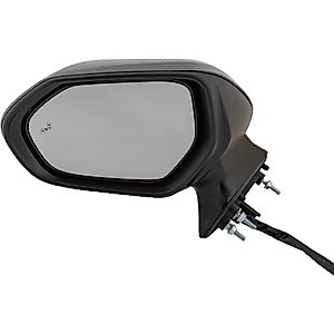 Kool Vue Driver Side Power Heated Mirror for Toyota Avalon 2019-2022 With Signal Light, Blind Spot Light & Memory Paintable