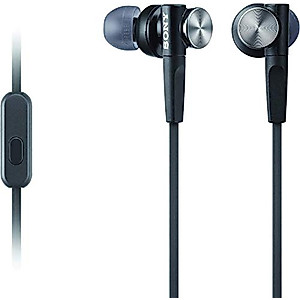 Sony MDR-XB50AP Extra Bass Earbud H