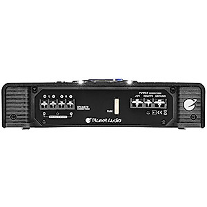 Planet Audio AC1000.2 2 Channel Car Amplifier - 1000 Watts, Full Range, Class A/B, 2-4 Ohm Stable, Mosfet Power Supply, Bridgeable