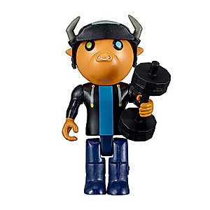 PIGGY Action Figure 6 Pack - Six 3.5" Articulated Buildable Toys with Exclusive MiniToon Figure, 9 Accessories, Series 2, includes DLC