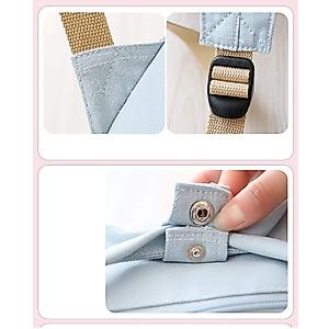 Women Girls Japanese And Korean Style Bags Cute Cat Canvas School Backpack (Blue)