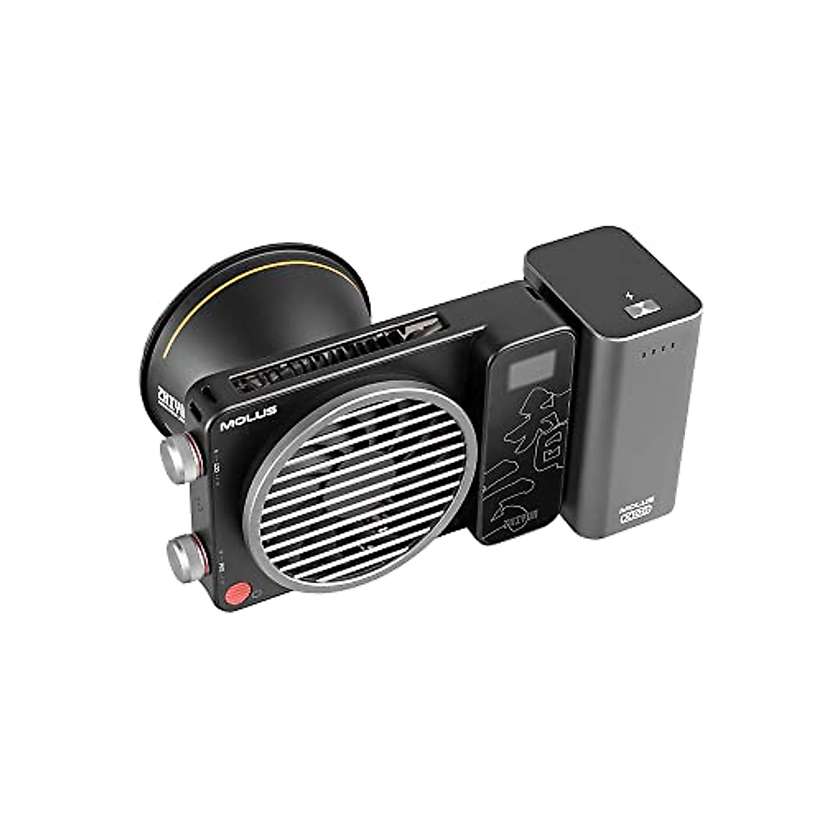 Zhiyun MOLUS X100 LED Video Light,Portable 100W 2700K-6500K CRI 95+ TLCI 97+ with Bluetooth App Brightness Control,Combo