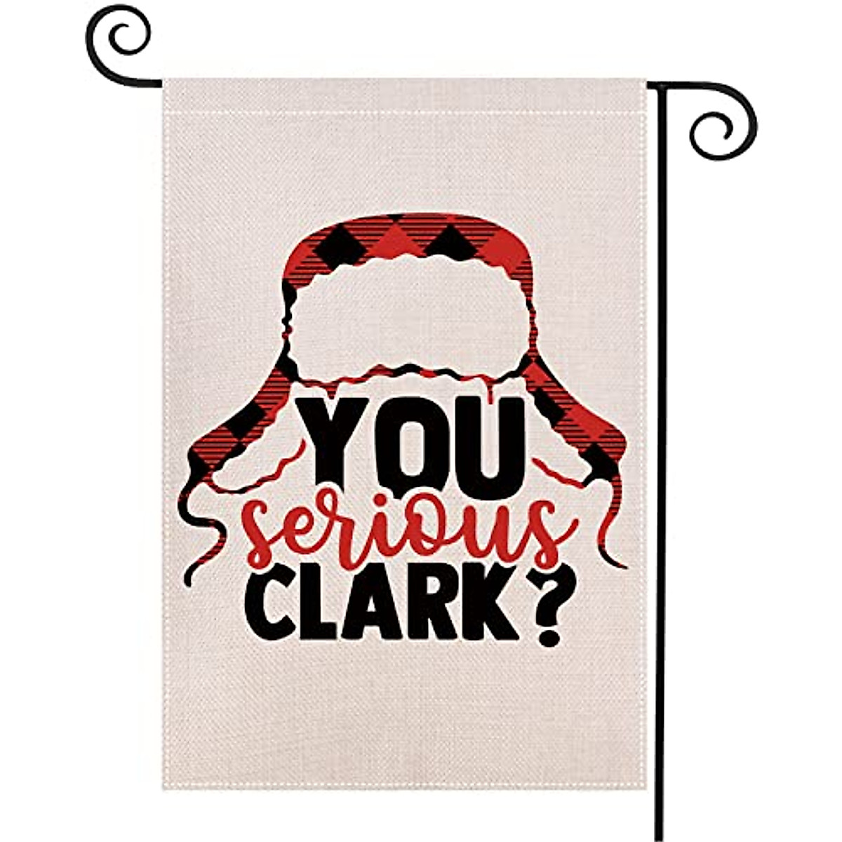 You Serious Clark Garden Flag, National Christmas Vacation Decorations, Christmas Vacation Party Decorations, Christmas Holiday Garden Flag, Vertical Double Sided 12.5 x 18 Inch Christmas Yard Decor