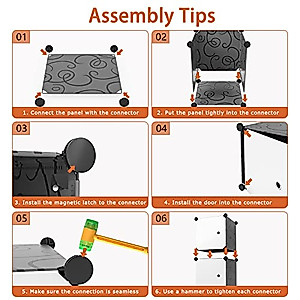GIMTRR 8 White & Black Cube Storage Bundles