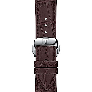 Tissot T852045399 21mm Lug Brown Leather Strap