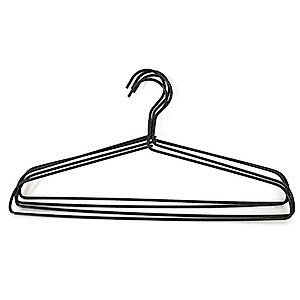 Heavy Duty Metal Shirt Coat Hangers Pack Space Saving Metal Hangers Non Slip Metal Wire Clothes Hanger Bulk for Coats