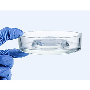 Moonetto Conway Borosilicate Glass Diffusion Dishes Acid-Alkali Resistant Glass Petri Dish Soil Determination Analysis