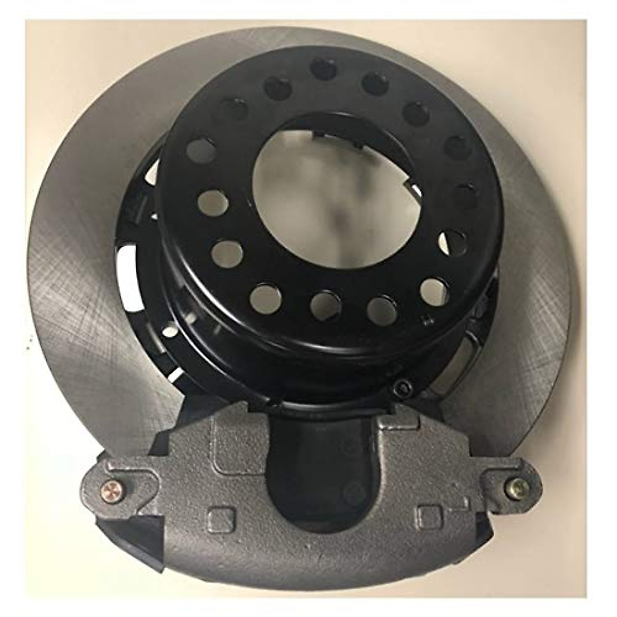 Drum to Disc Brakes Conversion Kit, Weld-On Rear Disc Brake Conversion Kit, 1969-77 GM Caliper, 3 Inch Backspace, Rear Drum Brake Conversion Kit with Rear Brake Caliper