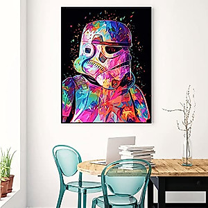 Hlison Paint by Numbers, Paint by Number for Adults, DIY Easy Paint by Numbers for Beginner Kids, Acrylic Painting by Numbers Great for Wall Home Decor Gift 16x20 Inch