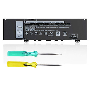 BRTONG Replacement F62G0 Laptop Battery for Dell 13 5370 7000 7370 7373 7380 7386 Vostro 13-5370-D1505G R1605S D1525S D1605S Series F62GO CHA01 RPJC3 39DY5