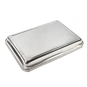 DYRABREST 6 PCS Full Size 2&quot; Deep Stainless Steel Buffet Catering Pans for Hotels, Restaurant,Steam Table Pans/Hotel Buffet Pans kitchen,19.2&#039;&#039;×13.3&#039;&#039;×1.3&#039;&#039;