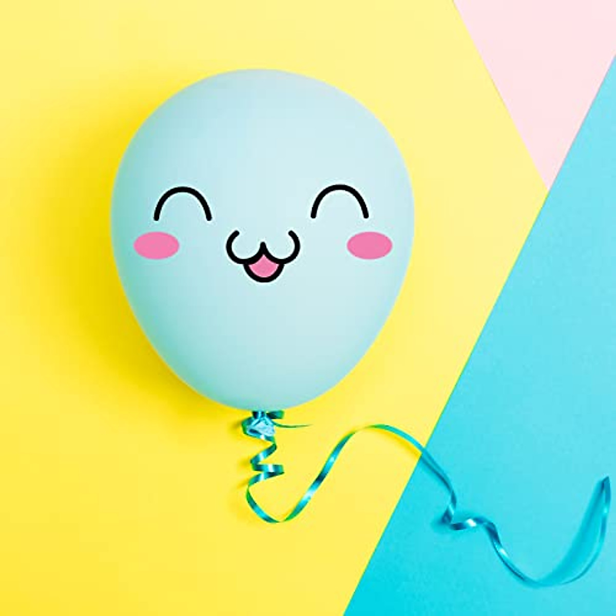 Kawaii Balloons: 50 Pack Pastel Latex for Anime Parties
