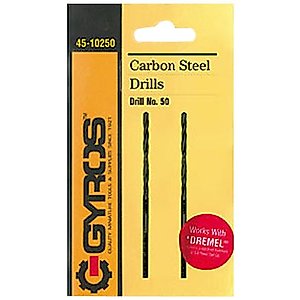 Gyros 45-10254 Carbon Steel Wire Gauge Drill Bit No.54