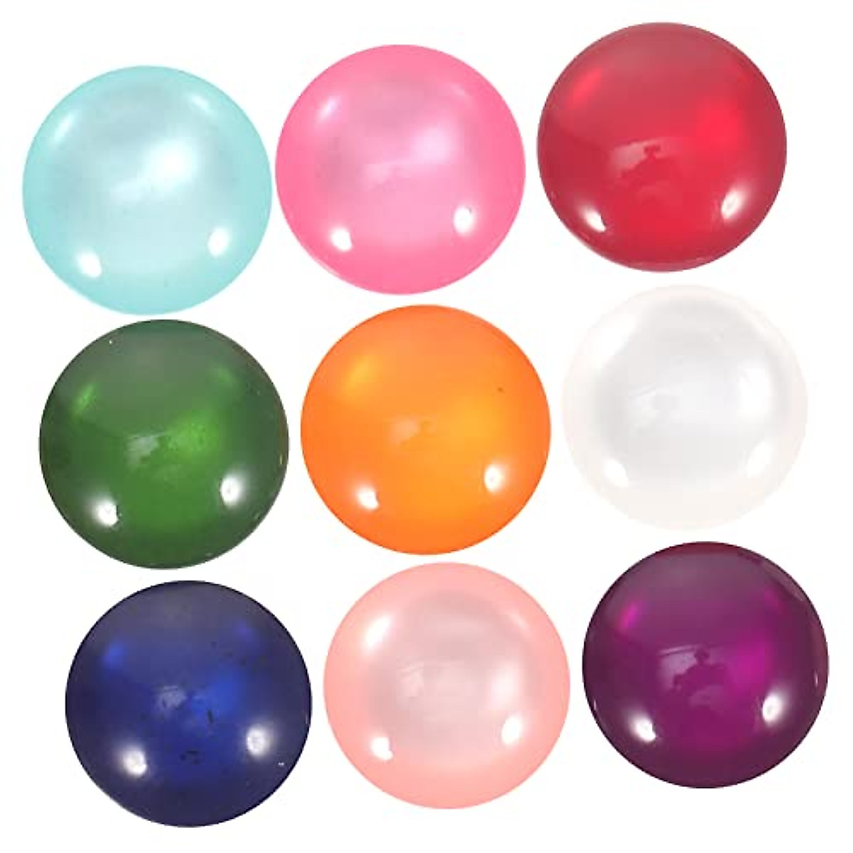 250 Pcs Resin Patch Resin Crafts Colorful Jewelry Lampwork Glass Beads Resin Cabochons Jewelry Making Earing Making Kit Crafts Making Gemstone Resin Gemstone Resin Dome Gems 3D Gem