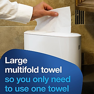 Tork Multifold Hand Towel White, Premium Quality, 250 Towels per Pack, 12 Packs, Fits H2 Towel Dispensers