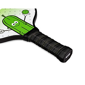 Big Dill Pickleball Original Carbon Fiber Pickleball Paddle | USA Pickleball Approved Paddles | Premium Graphite Pickleball Racket for Beginners to Pro Single Pickle Ball Paddle with Cover …