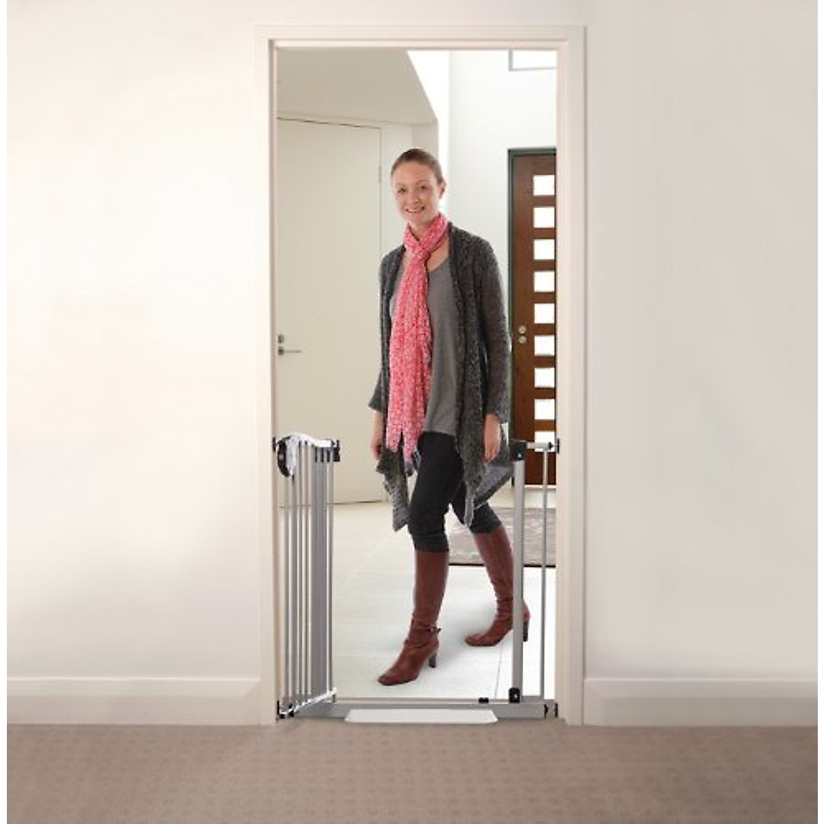 Dreambaby Watch-The-Step Baby Gate Ramp - Compatible with Most Pressured Mounted Gates - White - Model L837 (Pack of 2)