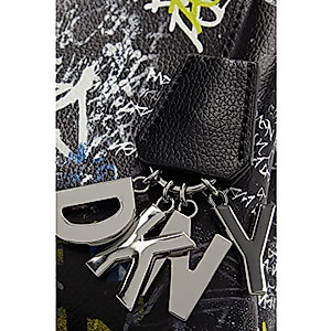 DKNY Paige Small Satchel Black Multi One Size