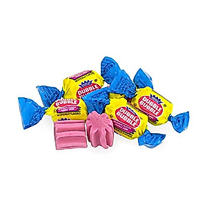 Dubble Bubble Gum Original Flavor, 1LB - Bulk Pink Individually Wrapped Double BubbleGum - By Dr. Plenty