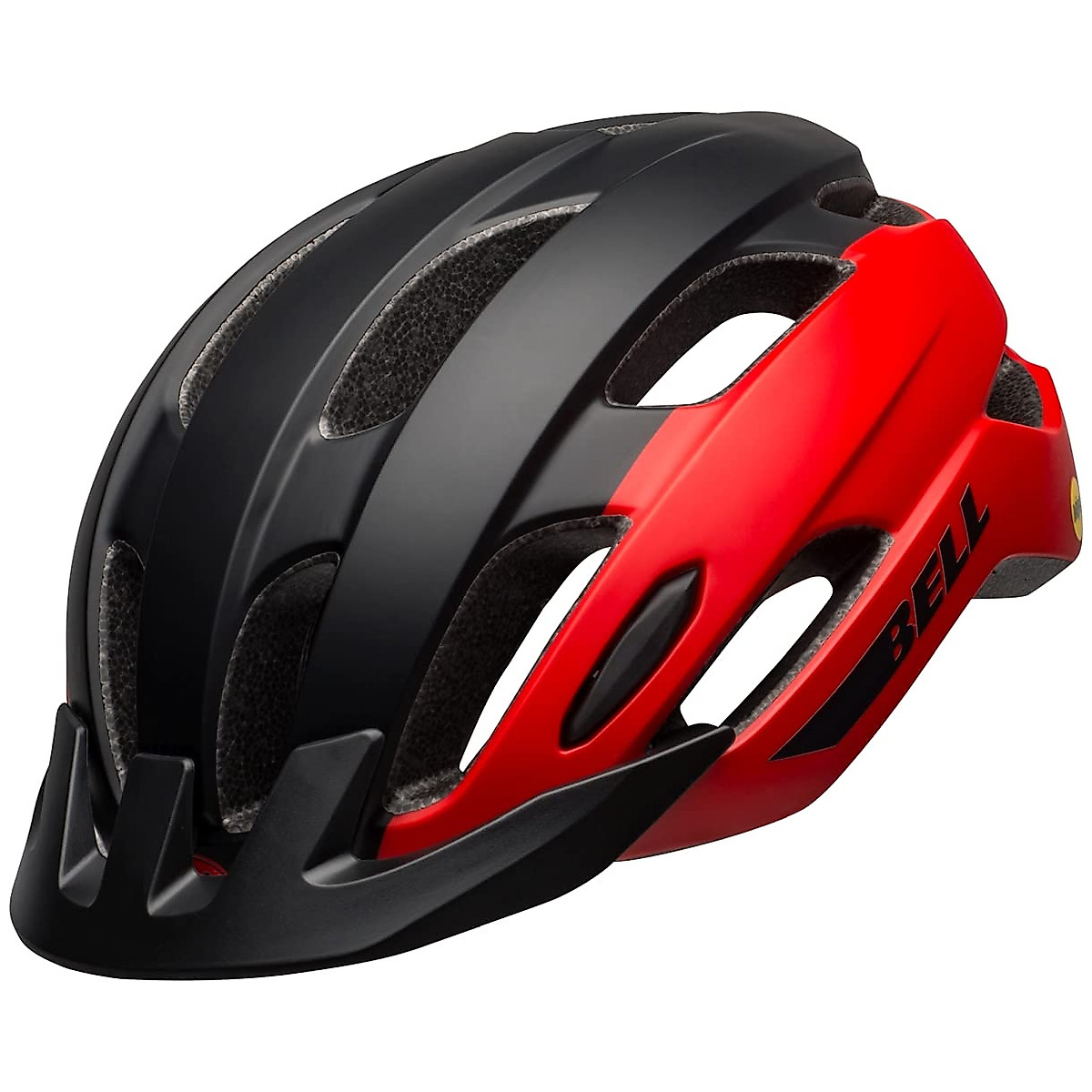 BELL Trace MIPS Adult Recreational Bike Helmet - Matte Red/Black (Discontinued), Universal Adult (53-60 cm)