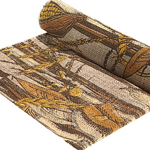 Allen Company Vanish Camo Burlap, Glare Free Hunting Blind Material, 12 ft L x 54 in W, Natural Grain Belt Camo, one Size