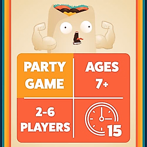 Throw Throw Burrito by Exploding Kittens - A Dodgeball Card Game - Family-Friendly Party Games - for Adults, Teens & Kids - 2-6 Players