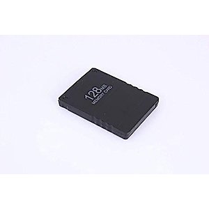 Suncala 2 Pack Memory Card for Playstation 2, 128MB High Speed Memory Card for Sony PS2 ps2 Memory Card