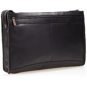 Claire Chase Zippered Folio Pouch, Black, One Size