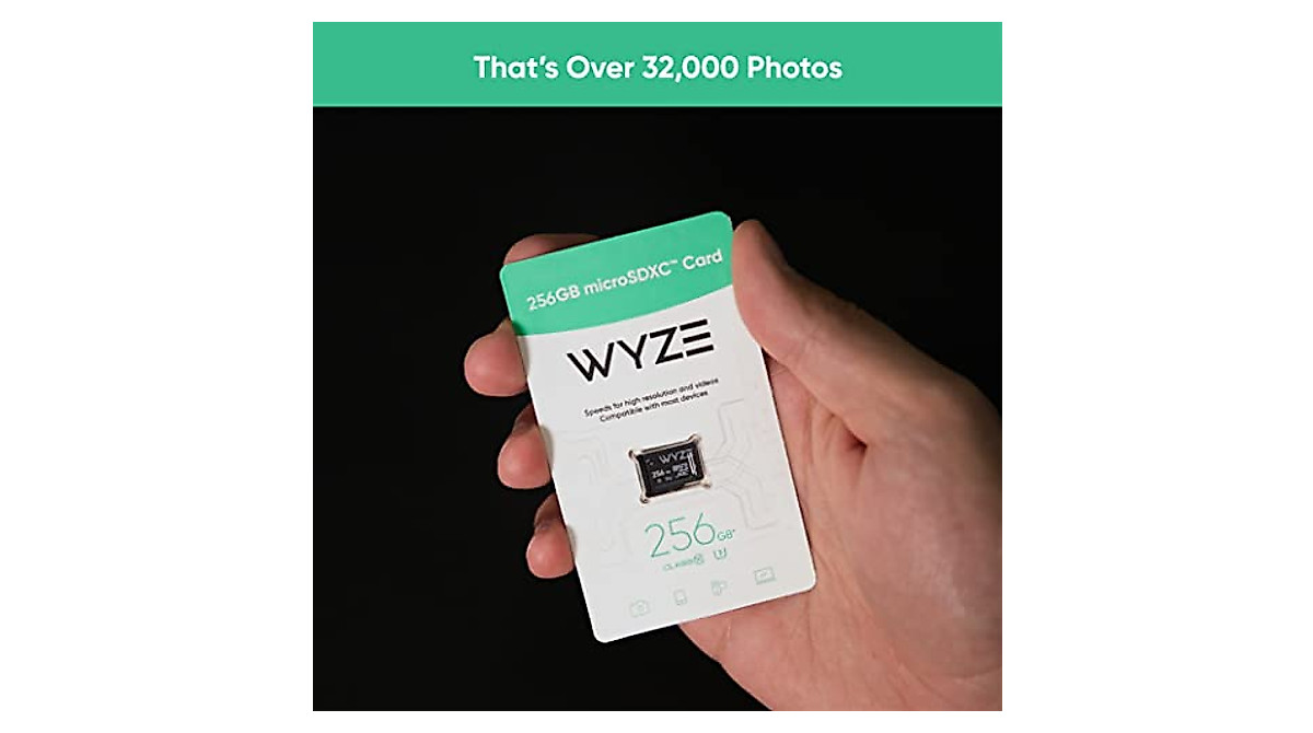 Wyze 256GB MicroSD Card: Expand Camera Storage & Record More