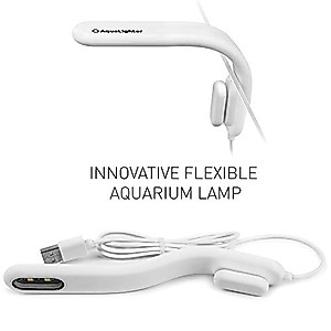 Aqualighter Led Aquarium Light - Innovate Flexible LED lamp for Freshwater Aquarium - Fish Tank Light - PicoSoft Plus White