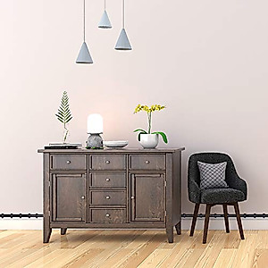 Mini Skater 16mm Nylon Steel Nail in Circle Ethernet Cable Clips Cord Holder Wire Management,Pack of 50.(Black)