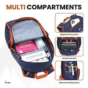 Venture Pal 35L Ultralight Lightweight Packable Foldable Travel Camping Hiking Outdoor Sports Backpack Daypack