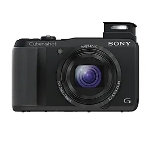 Sony Cyber-shot DSC-HX20V 18.2 MP Exmor R CMOS Digital Camera with 20x Optical Zoom and 3.0-inch LCD (Black) (2012 Model)
