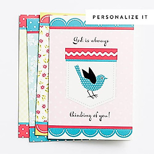 DaySpring Thinking of You - Inspirational Boxed Cards - Polka Dots - 60943,Multi Color