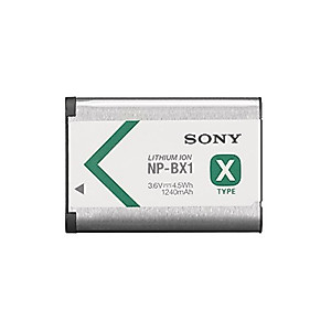 Sony NP-BX1/M8 Lithium-Ion X Type Battery (Silver)
