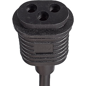 Hydrofarm BAASP, Brand S Plug Adapter, Black