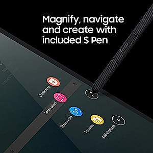 Samsung Galaxy Tab A SM-P580NZKAXAR 10.1-Inch 16 GB, Tablet with S Pen (Black)