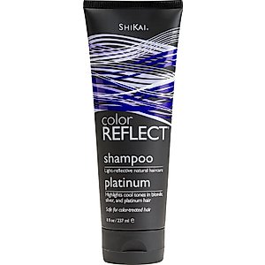 Shikai Color Reflect Platinum Shampoo, 8-Ounce Tubes (Pack of 3)
